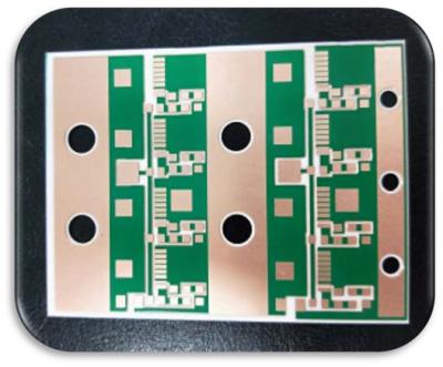 China 1.6mm Finished Thickness Rogers Ro4350b PCB Bare Board For Standards for sale