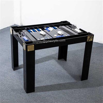 China Deluxe Art OEM Chess & Backgammon Table for sale