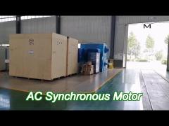 AC Power Supply Alternating Current Synchronous Motor with Power Range of 400-15000kw
