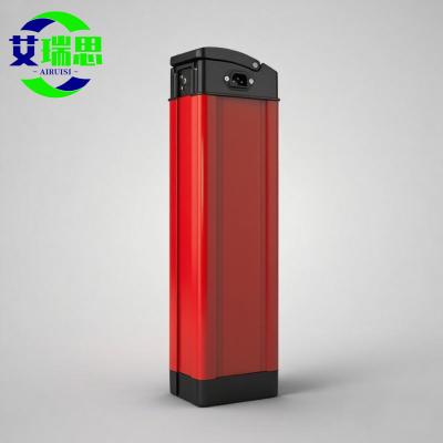 China Silver Fish Electric Bike Battery 36V 16Ah 10Ah Rechargeable 18650 Lithium Li ion Battery With Charger for sale