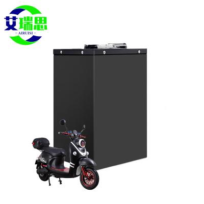 China 60V 72V 50Ah Electric Motorcycle Battery Semi Solid LiFePO4 Lithium Battery For Golf Cart for sale