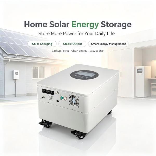 Quality Stackable Lithium Battery Hybrid Inverter IP65 Home Solar Energy Storage System for sale