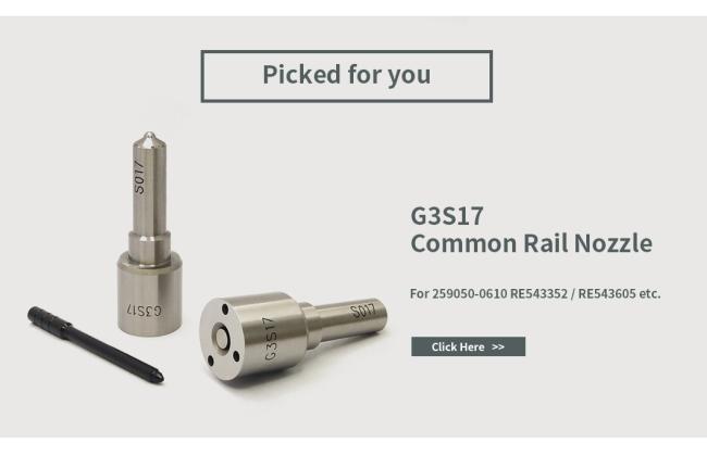 G3S15 Denso Common Rail Nozzle side view
