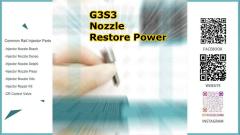 G3S3 DENSO Common Rail Nozzle For Injectors 295050-005# 55567729