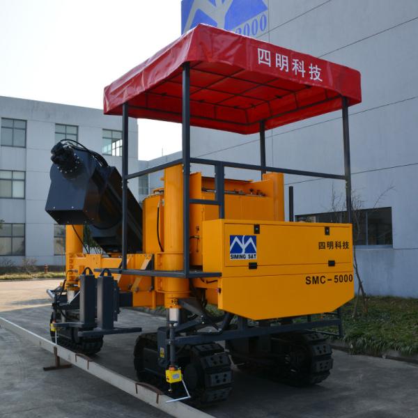Quality 0-1300mm Concrete Slipform Paver For Highways Anti Collision Walls for sale