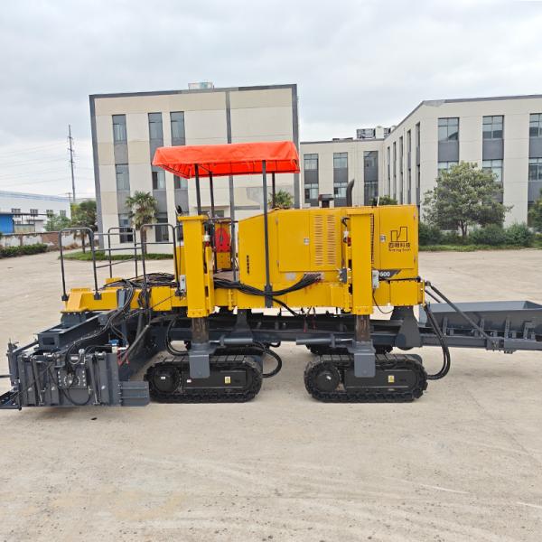 Quality 4.5m Concrete Road Paver Machine Rear Mounted Mold Cement Slipform Paver for sale