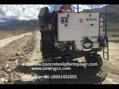 2m Paving Vibrating Rod Slipform Paver Machine voor hellingsbescherming