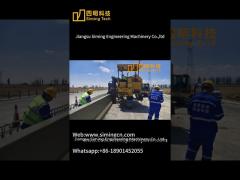 370l diesel tank volume concrete paver machine for fast and precise paving