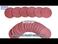 False Teeth Soflex Polishing Discs Center Hole Strong Bonding Force