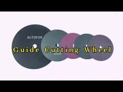 Guideway cutting wheel