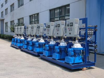 China Sistema de gasolina y aceite de la purificación del separador horizontal del filtro para la central eléctrica marina en venta