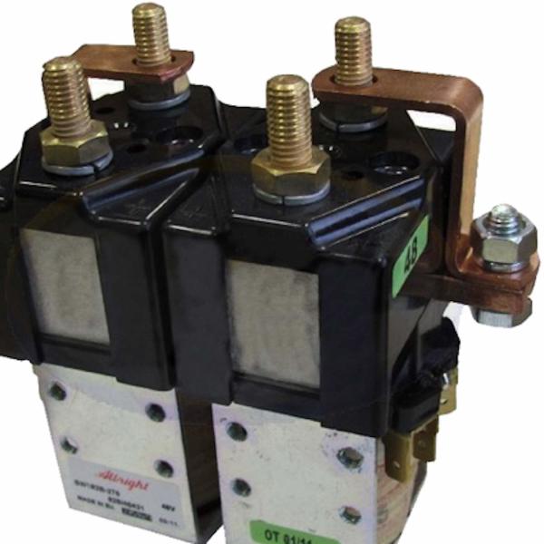 JLG 7013302 контактор 48 вольт обратный 180 AMP переднее