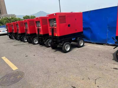 China Generador de soldadura de diesel silencioso portátil 400 A para el sector industrial en venta