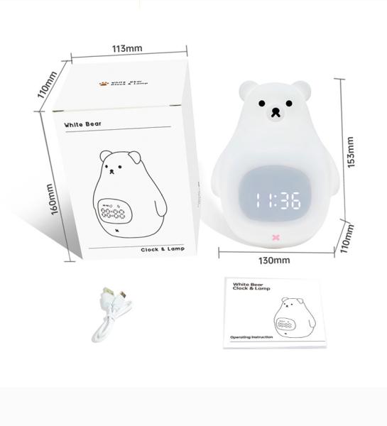 Quality Lighting and Circuitry Design Sunrise Sunset Simulation Night Light Clock for for sale