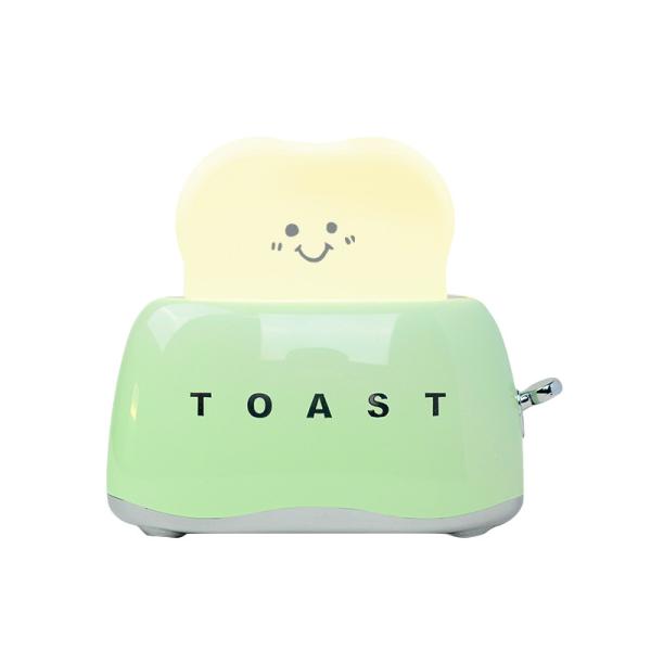 25000 Hours Lifespan Cross Border Creative Toaster Night Light for Bedroom Decor Lamp