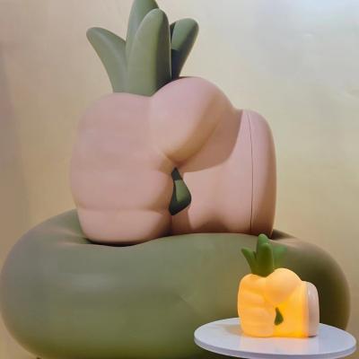 중국 유연한 실리콘 색조를 가진 USB 재충전 가능한 휴대용 아기 야간등 판매용