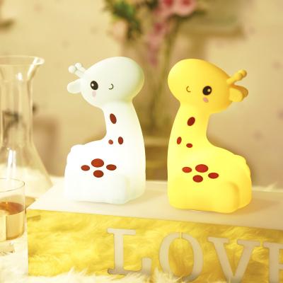 중국 귀여운 조정 가능한 밝기 실리콘 USB LED 야간등 침실 판매용