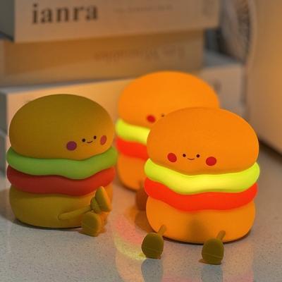 중국 USB 충전 1200mAh 배터리 펭귄 경보 시계 LED 백색 센서 제어 판매용