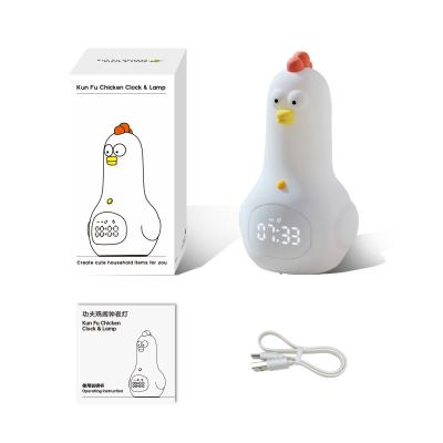 Cina Kid Smart Wake Trainer Accanto al letto Nite Light White Noise Alarm Clock Radio in vendita