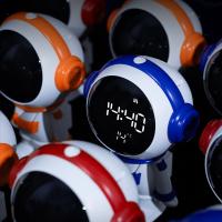China APP Control Customized Lighting Smart Wake-up  Astronaut Alarm Clock for sale