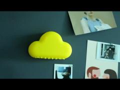 Contrôle vocal par induction du corps humain Nuage LED Lumière de nuit avec charge USB et petite taille