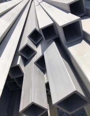 China 304, 316L，310S,2205... square tubes are mainly used in fields such as architectural decoration, food machinery, marine engineering, chemical equipment, and environmental protection equipment. for sale