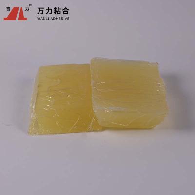 Cina Colata calda giallastra trasparente che imballa la colla TPR-7606 della saldatura a caldo dell'etichetta adesiva in vendita