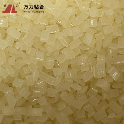 China Karton die Doos Hete Smelting EVA Adhesive Yellowish Polyolefin Eva-kb-1H vouwen Te koop