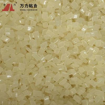 China Karton die Doos Hete Smelting EVA Adhesive Yellowish Polyolefin Eva-kb-1H vouwen Te koop
