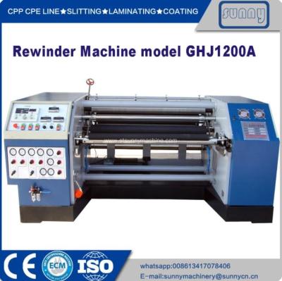 China 380V 3 fasen Plastic Film die de Snijmachine van het Machinebroodje opnieuw opwinden Te koop