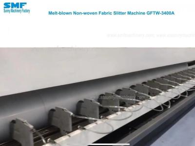 China Geweven Stof die van pp Meltblown de niet Opnieuw opwindend Machine 20-40gsm scheuren Te koop