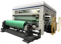 China Jumbo Roll Slitter Rewinder Machine 3000mm Width 650m/min Speed Automatic Arm Positioning for sale