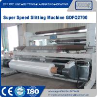 China Plastic Film Slitter Rewinder Machine 600m/min 4800mm Width CE Approved for sale