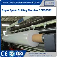 China Plastic Film Slitter Rewinder Machine 600m/min 4800mm Width CE Approved for sale