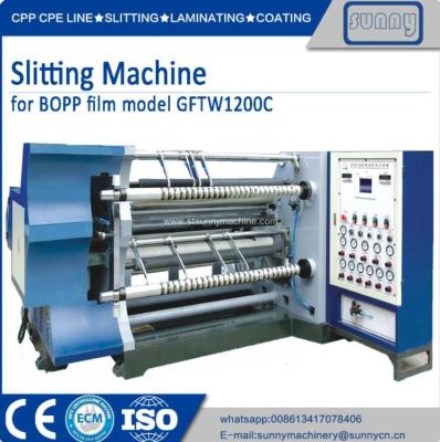 China ONTMOETE PET-folie Automatische Scheurende en Opnieuw opwindende Machine 20-350m/Min Te koop