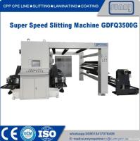 China High Pression Slitting Rewinding Machine For BOPP PET PVC CPP CPE HDPE for sale