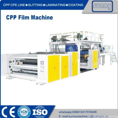 Cina Fonda la linea di plastica del macchinario del film per CBE di CPP multipla a un solo strato di strato in vendita