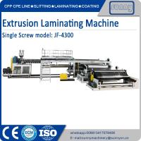 China Computerized Single Screw Extrusion Lamination Machine 20-100m/min 4250mm T-Die for sale