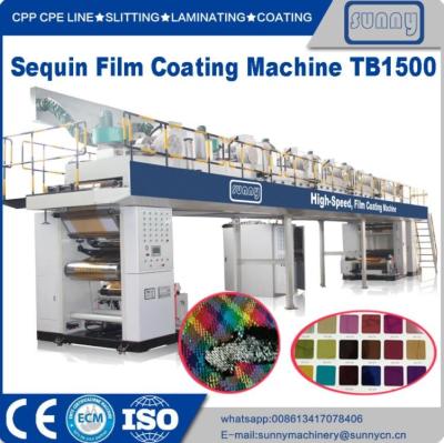 China High Speed PET Sequin Film Coating Machine PLC Programmable Control for sale