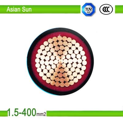 China 0.6/1KV XLPE Insulated PVC Sheath  DC 35mm2 Electrical Power Cables for sale