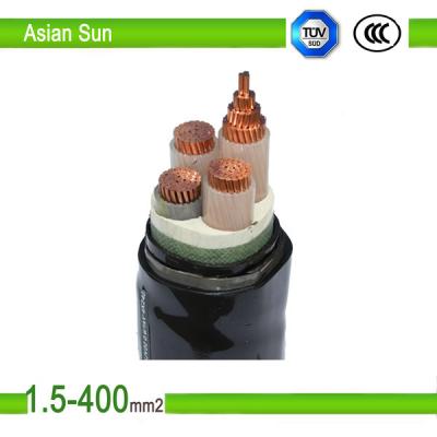 China TUV Certificate aluminum conductor 4 core electrical power cable 4*6mm2 for sale