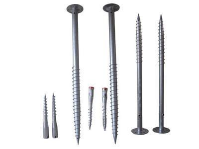 China helical screw piles for solar panel mounting for sale