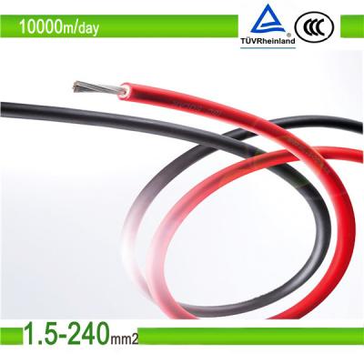China 1.5 mm2 Solar Panel Cable with TUV Certification for sale