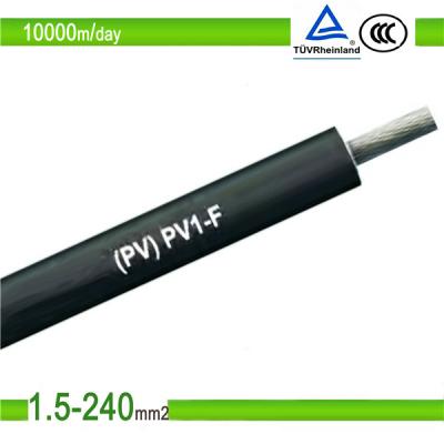 China 2.5mm2/4mm2/6mm2 red color single core pv solar photovoltaic cable for sale