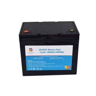 ホットセール 12.8V 低温 Lifepo4 バッテリー 12V 100ah 120ah 150ah 200Ah 250Ah 300Ah 600Ah 太陽光発電の貯蔵
