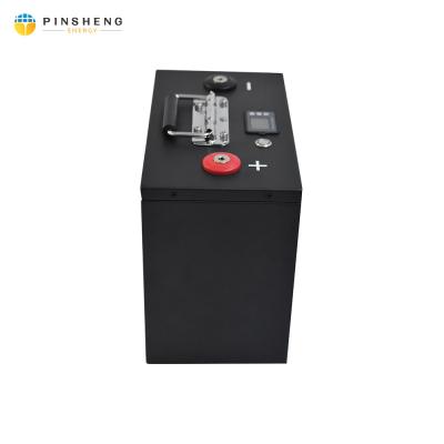 China Pinsheng 12,8v 24v 48v 100ah 50ah 200ah 150ah zonne-energie batterijen lithiumbatterijen Te koop