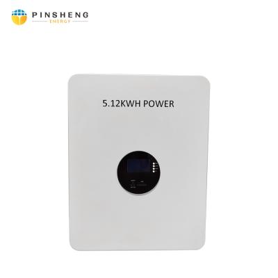 Pinsheng Power Wall Batteria agli ioni di litio 51.2V 100Ah 200Ah 300Ah 5Kw 10Kwh Ciclo profondo 48V Lifepo4 Batteria per sistema di energia solare