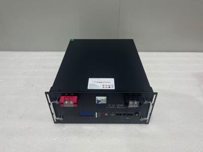 China Montador de rack de grande capacidade 51.2V 10-60KWh Célula de bateria de lítio com BMS inteligente for sale