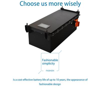 China PINSHENG 48V 72V 100Ah 200Ah Lifepo4 Lithium Ion Batterij Pack voor E-Bike en Vorklift Te koop