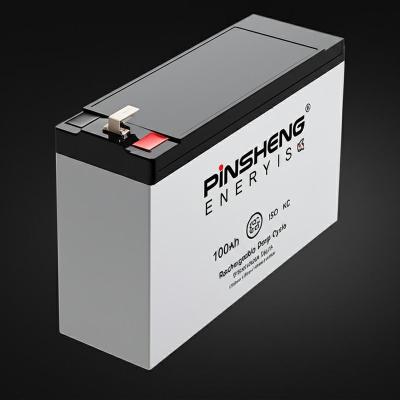 중국 PINSHENG 에너지 BIS CE IEC ISO KC 인증 충전식 딥 사이클 각형 100ah Lifepo4 배터리 3.2v 판매용